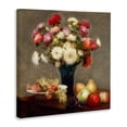 Stupell Industries Fruit & Asters Still Life Canvas Wall Art, design by ...