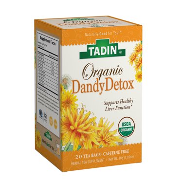 Lifestyle Awareness Teas, Caffeine Free Dandy Liver Detox Tea, 20 Count ...