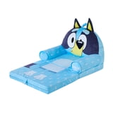 Bluey Plush 2-in-1 Flip Out TV Chair for Children in Vibrant Blue ...