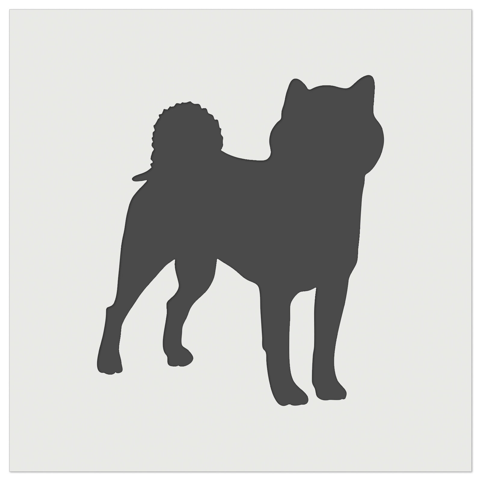 Shiba Inu Dog Solid DIY Cookie Wall Craft Stencil - 7.0 Inch - Walmart.com