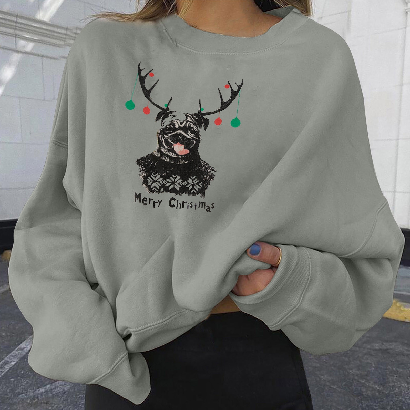 Click here for Smihono Christmas Fashion Womens Casual Long Sleev... prices