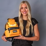 Nickelodeon Garfield Mini Backpack Bag, Classic Comic Character Face ...