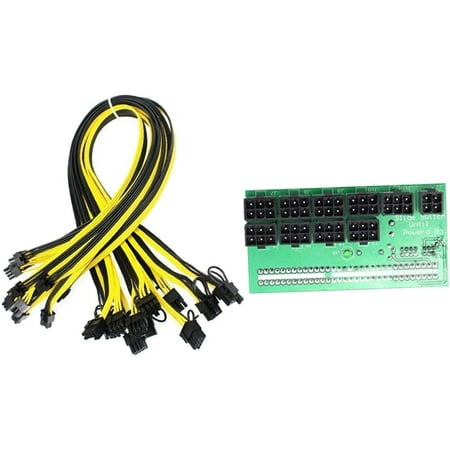 Lumana ETH ZEC Mining Server Power Supply 12V GPU/PSU Breakout Board ...