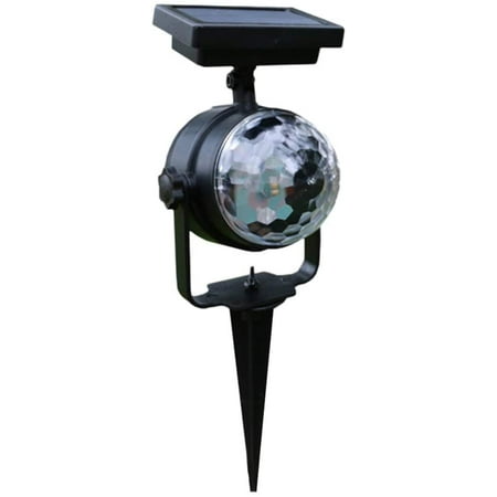 YDJKET Solar Rotating Christmas Flood Light for Lawn, Birthday, Party ...
