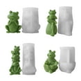 Cartoon Frog Molds Silicone Casting Moulds Epoxy Resin Plaster Home ...