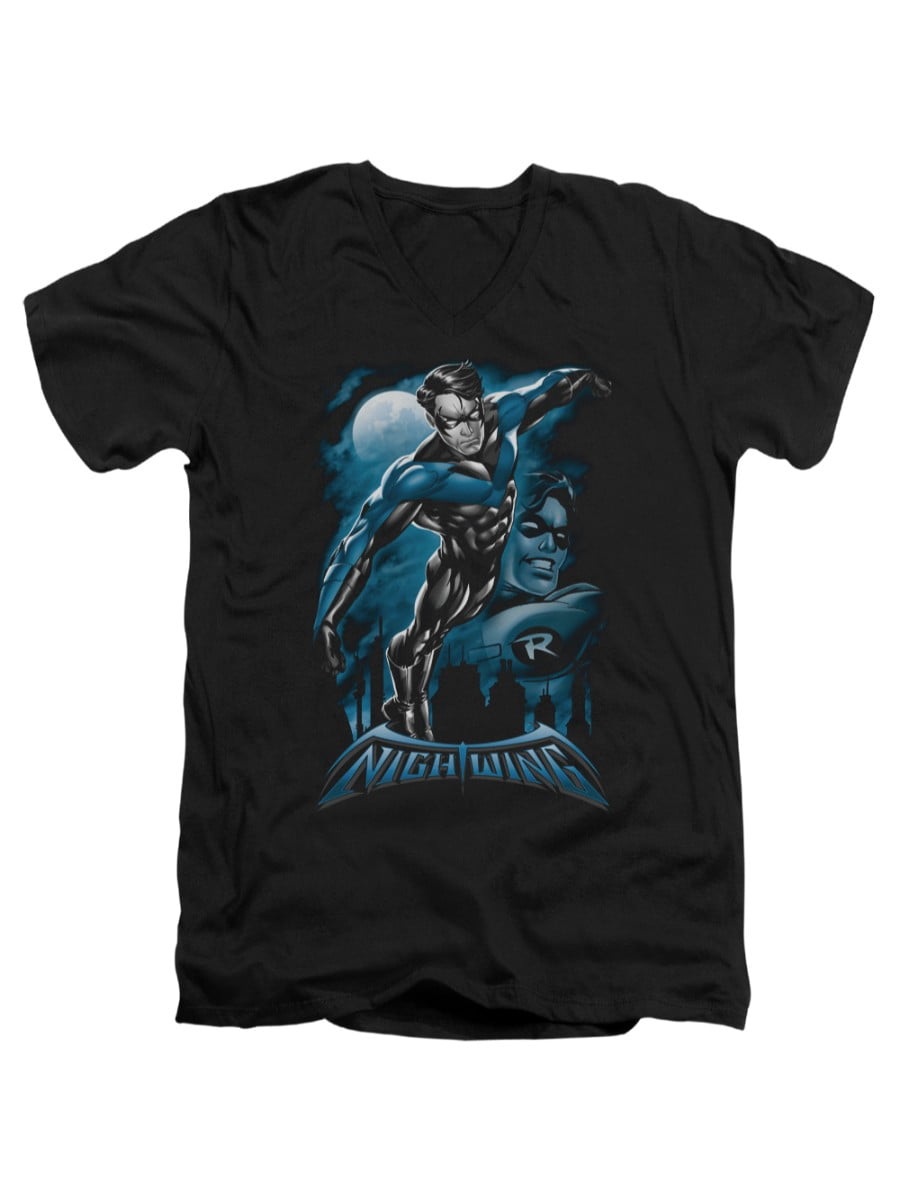 Batman DC Comics Robin All Grown Up Adult V-Neck T-Shirt Tee - Walmart.com