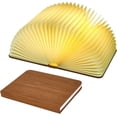 8 Colors Small Folding Book Lamp,Upgraded Version Portable Book-Shaped ...