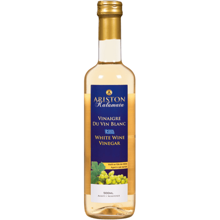 Groupe Alimentaire Miron - Ariston Kalamata White Wine Vinegar, 500ml ...