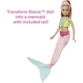 Barbie Stacie Mermaid Power Doll with Transforming Outfit, 10 Pieces ...