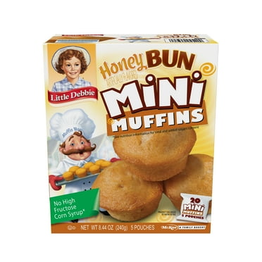 Little Debbie Honey Buns, 3 Big Pack Boxes, 36 Individually Wrapped Pastries - Walmart.com