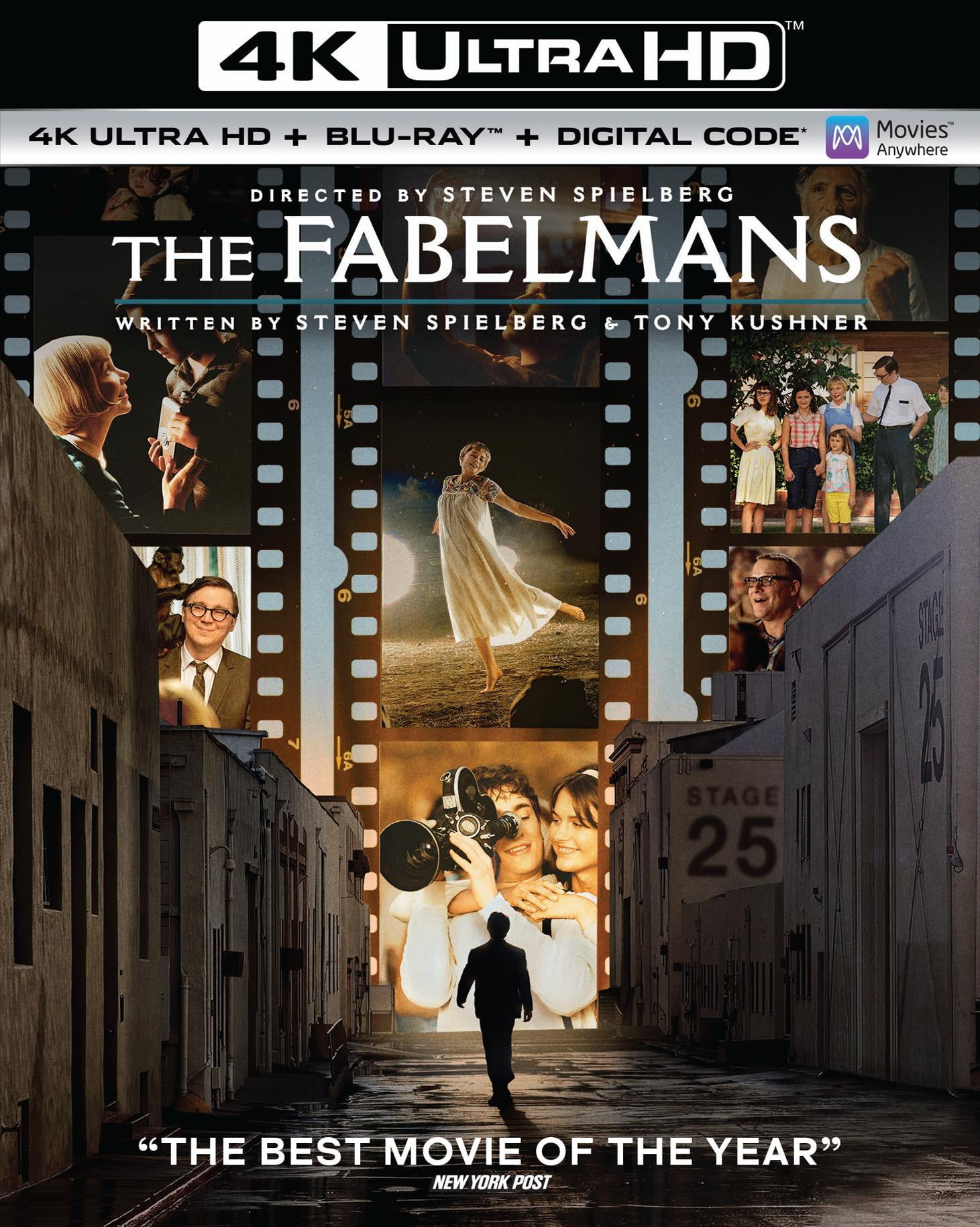 The Fabelmans (4K Ultra HD + Blu-ray + Digital Copy) - Walmart.com