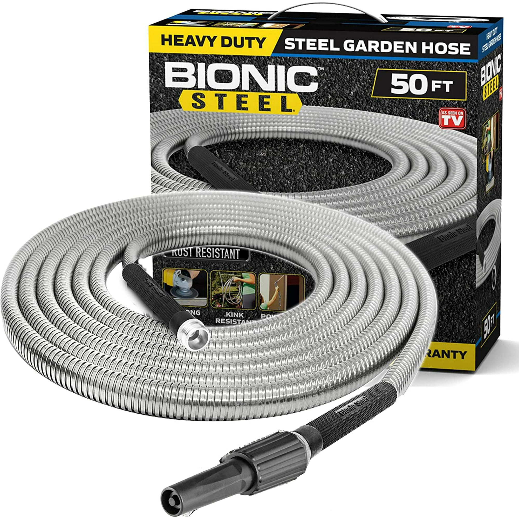 Click here for Bionic Steel Garden Hose 304 Stainless Steel Metal... prices