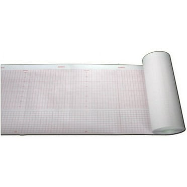 Chart Paper Rolls, ECG Core - 16mm X 50mm X 30m (100ft) - 10 Rolls/Box ...