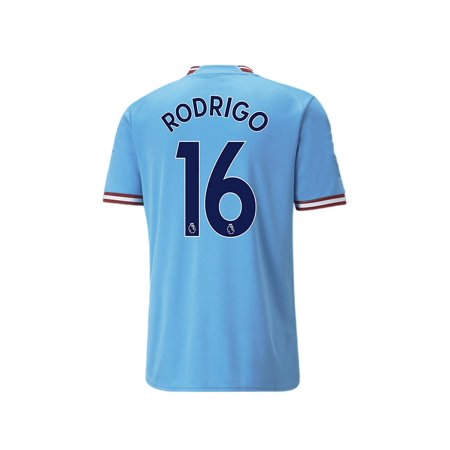 HEFEI，22-23 Manchester City F.c. Home Shirt Number16 Rodrigo Jersey Man ...