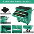 Aukfa Tool Chest, 24.5 in 7-Drawer Steel Rolling Tool Box on Wheels for ...