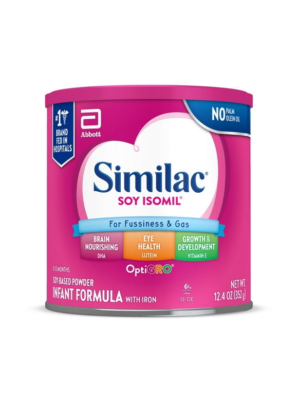 Similac for Sensitive Tummies Baby Formula (Sensitive, Soy, Spit-up ...