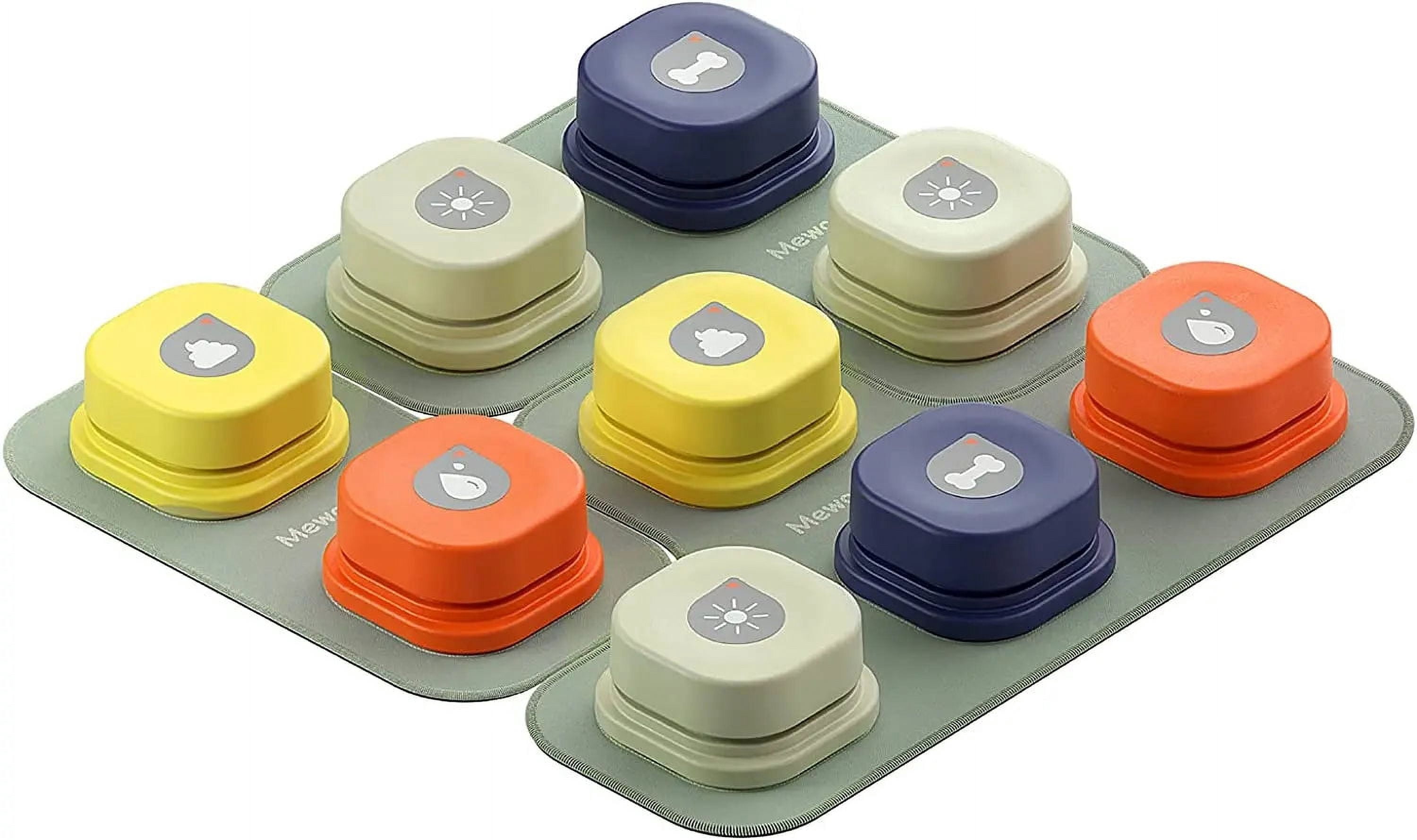 MEWOOFUN Dog Button Record Talking Pet Communication Vocal Training ...
