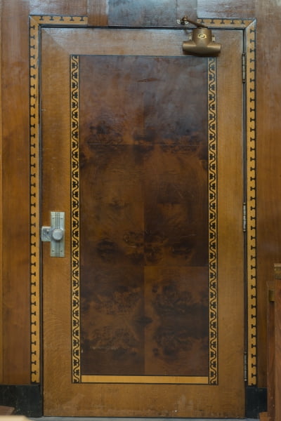 Print: Courtroom Door. The Joel Solomon Federal Building And U.S ...