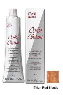 Wella Color Charm Gel Permanent Hair Color - 8RG/729 Titian Red Blonde ...
