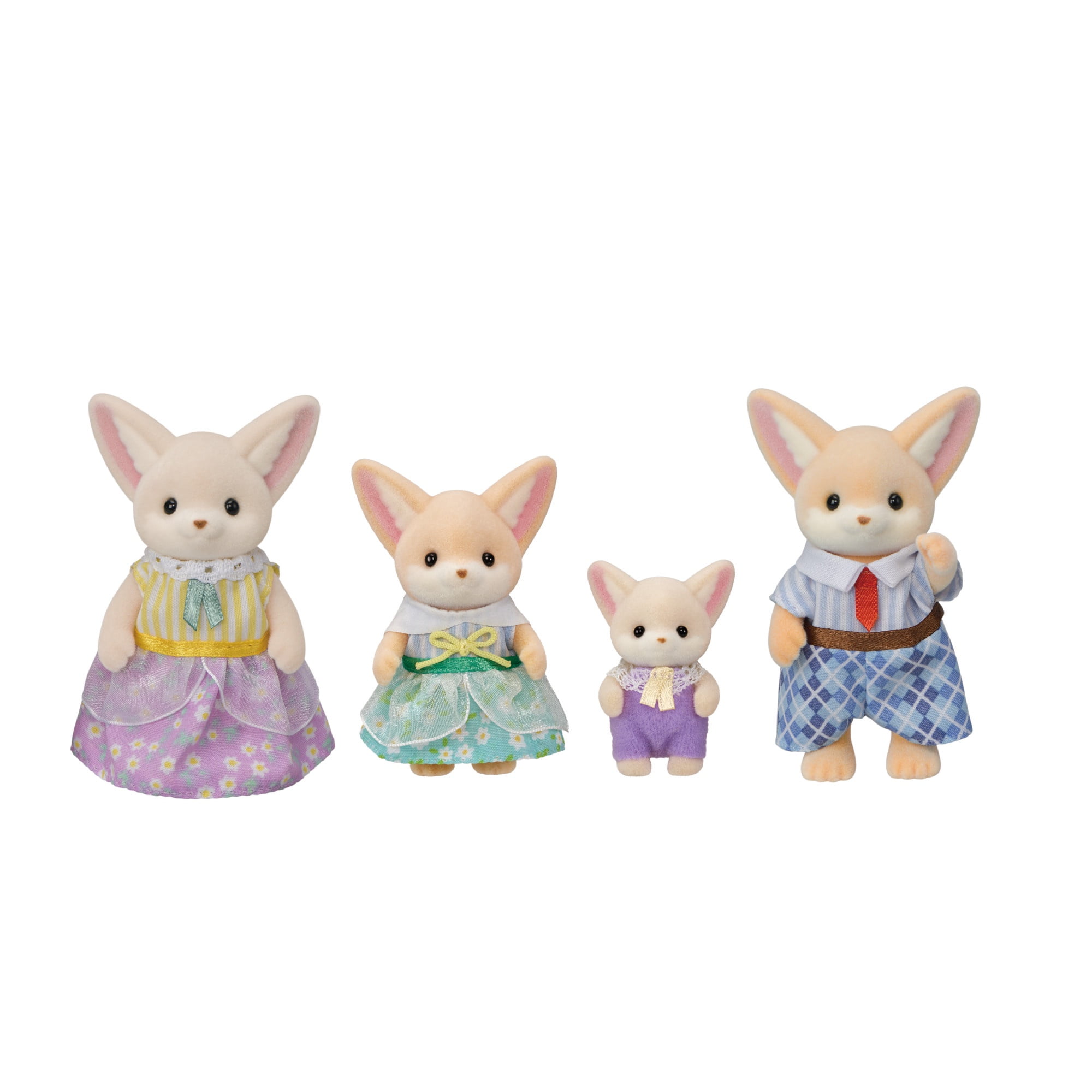 Click here for Calico Critters Fennec Fox Family  Set Of 4 Collec... prices