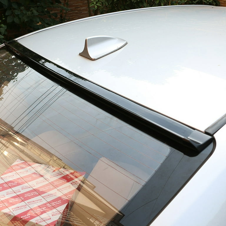 Car Spoiler 115cm Universal Adjustable Car Rear Wing Lip Trunk Roof ...