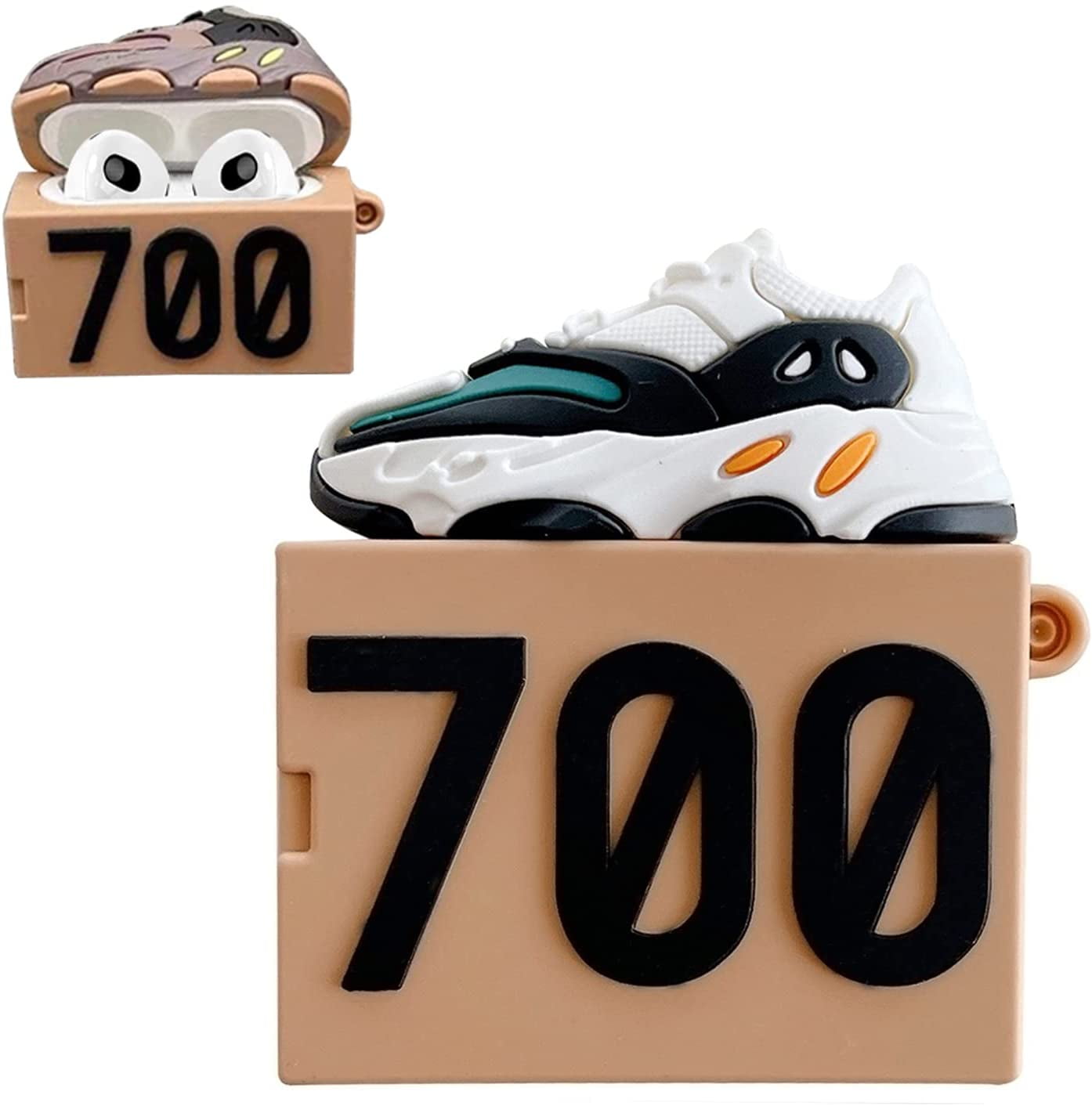 Shoe Box Airpod Case Cover, 3D Creative Sports Shoes Cute Cartoon Funny ...