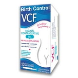 VCF Vaginal Contraceptive Pre-Filled Gel Applicators, 10 Count, All ...