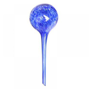 4pc Large Aqua Plant Glass Watering Globes - Watering Ball Bulbs ...