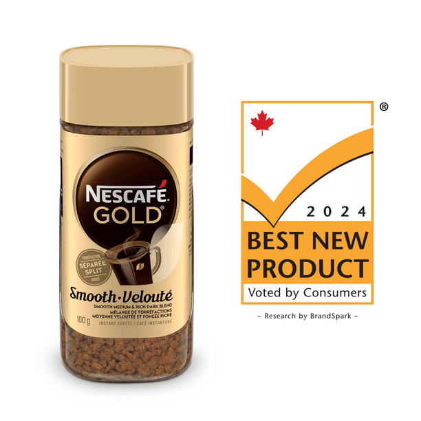 NESCAFÉ® GOLD Smooth Instant Coffee 100 g, NESCAFE GLD SMOOTH - Walmart.ca