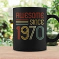 52Th Birthday 1970 Made In 1970 Awesome Since 1970 Coffee Mugs ...