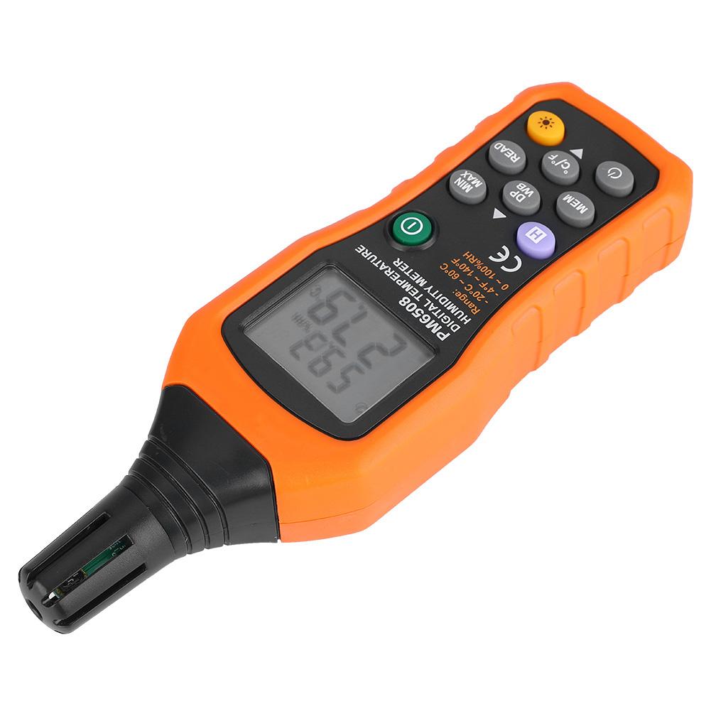 WALFRONT PM6508 High Precision Handheld LCD Digital Temperature WALFRONT PM6508 High Precision Handheld LCD Digital Temperature