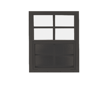 Duo Corp 3218SLID Double Slider Basement Window, 32 X 18 in, Vinyl ...
