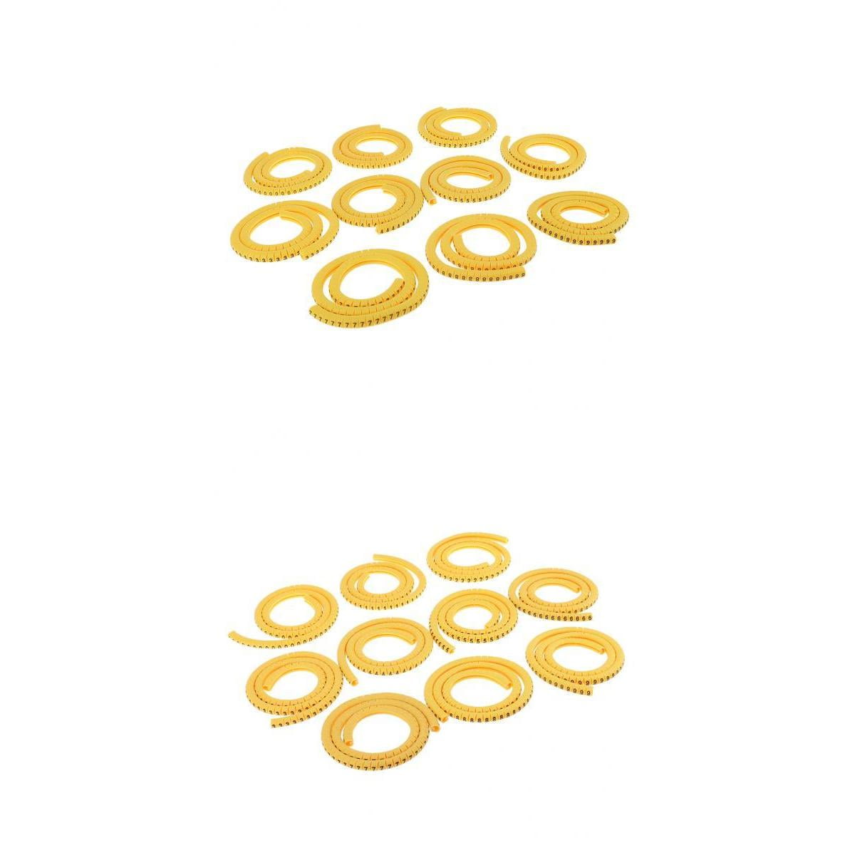 2000 Pcs Cable Marker Ties Autoblocante Etiquetas En Etiquetas Ethernet ...