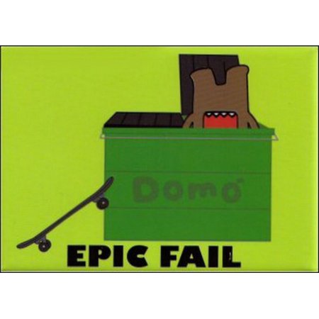 Domo-Kun Epic Fail Magnet DM4965 | Walmart Canada