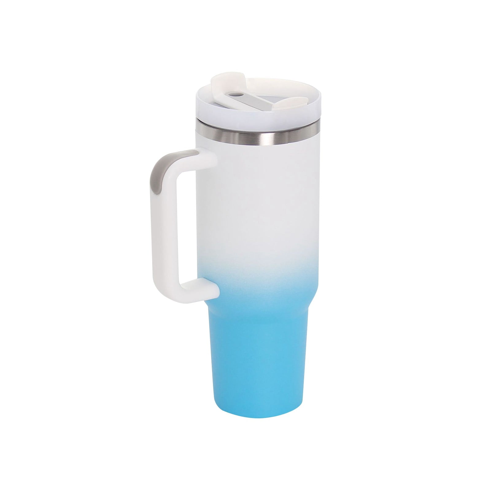 Termo Acero Inoxidable 40 OZ, Termos para Cafe, Termo con Popote Tapa y ...