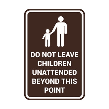 Circle Exit Only Do Not Enter Sign (Yellow / Black) - Small 4 ...