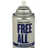 Free All Deep Penetrating Rust Spray Lubricant, Multipurpose, 11 oz ...
