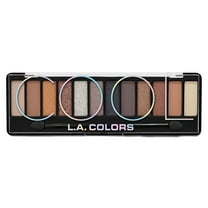 L.A. COLORS Eyeshadow 10 Color Block Palette, Glam, 0.56 fl oz ...