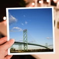 3drose, Michigan, Detroit, Ambassador Bridge, Detroit River - Us23 ...