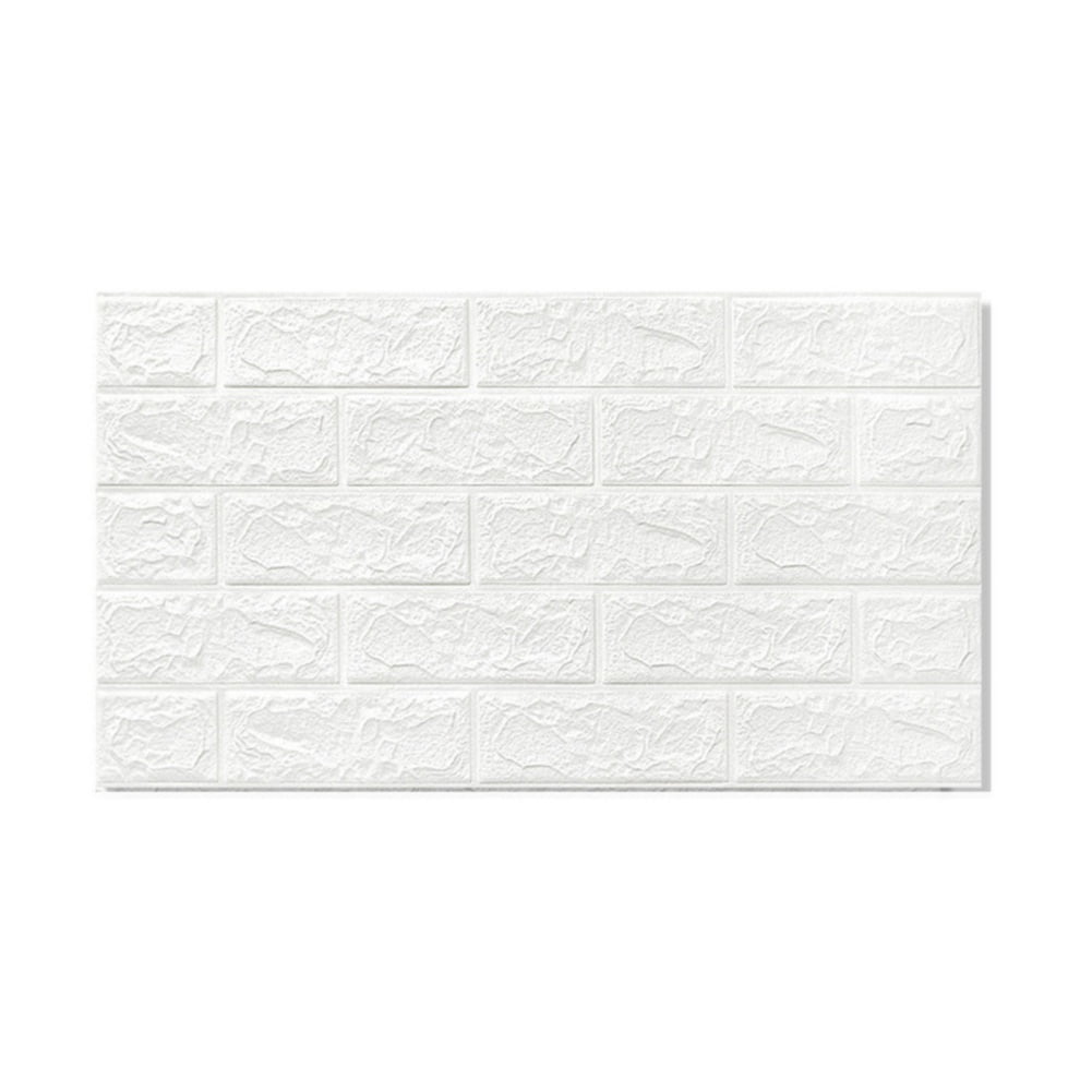 Ceramic Tile Simulation Wall Sticker Peel And Stick Self-Adhesive Brick ...