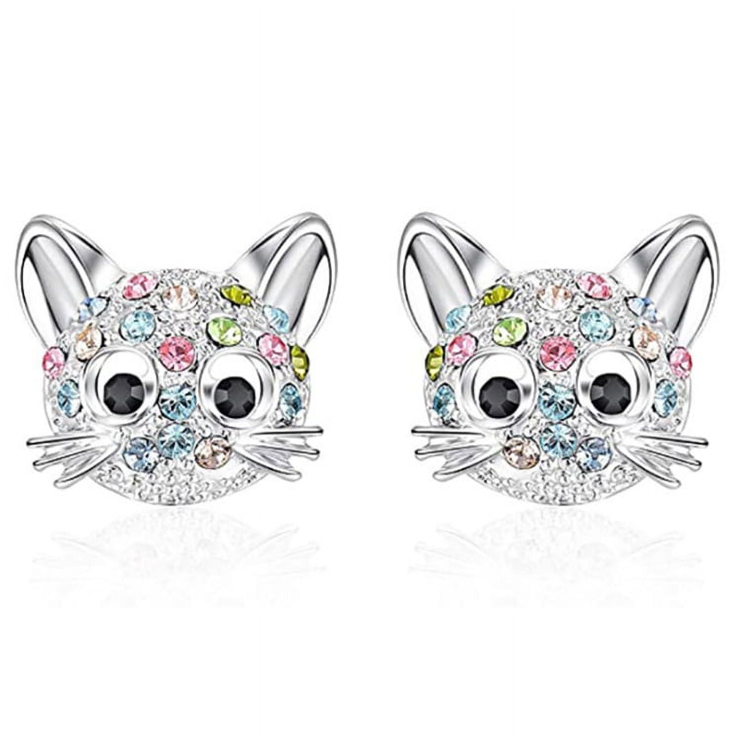 Click here for Bamaia Silver Unicorn Stud Earrings For Little Gir... prices