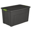 Sterilite Large 35 Gallon Plastic Storage Tote Box with Latching Lid ...