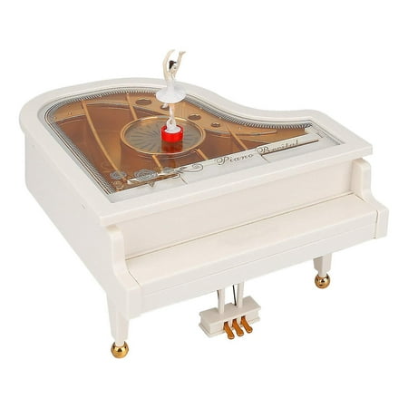 Yh-piano Music Box With Ballet Dancer Gril Clockwork Music Box ...