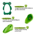 Sarkoyar Cute Frog Potty Training Urinal for Boys, Green Urinal with ...
