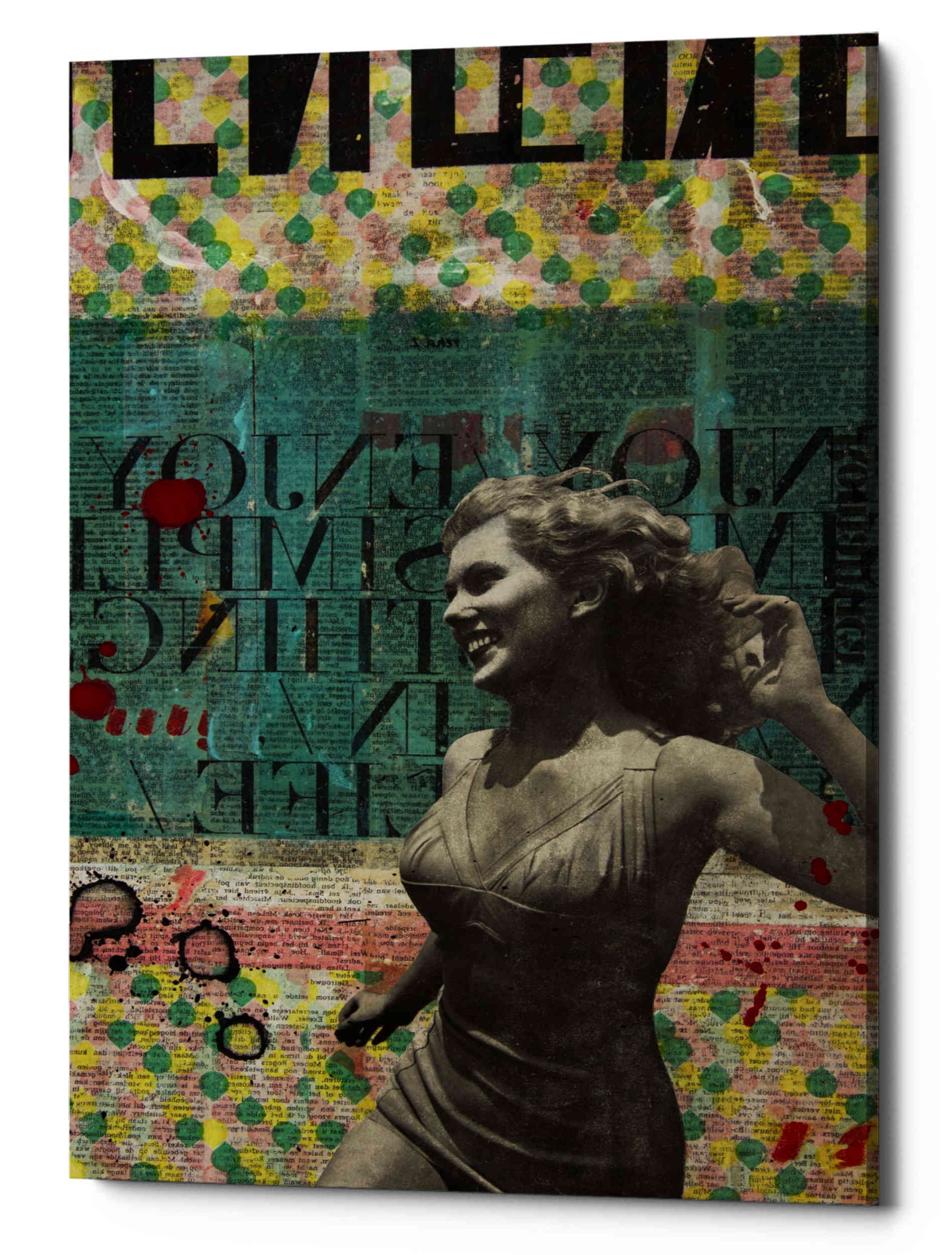 Epic Graffiti 'Rising Star' by DB Waterman, Canvas Wall Art, 40"x60 ...