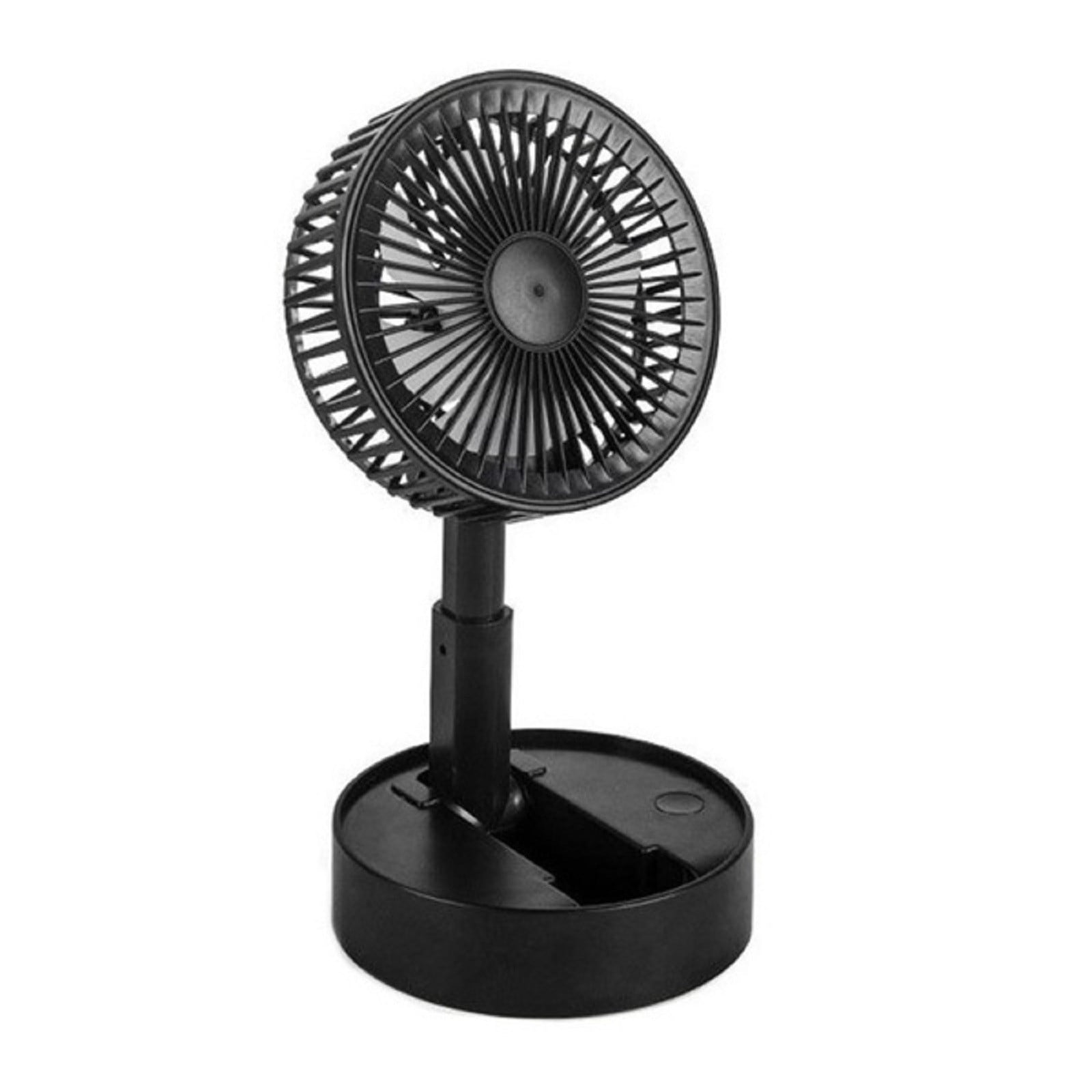 Fonwoon Portable Folding Telescopic Small Electric Fan Household Three ...