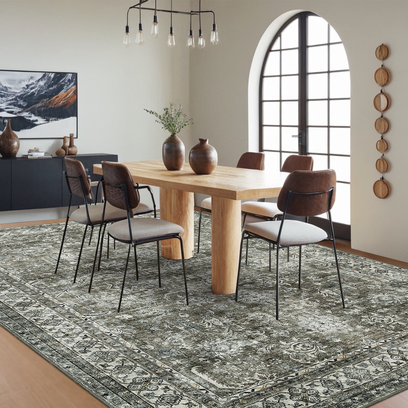 Click here for Homerry Washable 9 X 12 Modern Area Rug For Living... prices