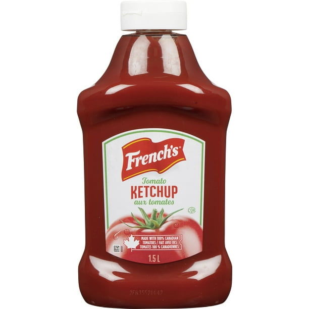French's, 100% Canadian Tomato Ketchup, 1.5L - Walmart.ca