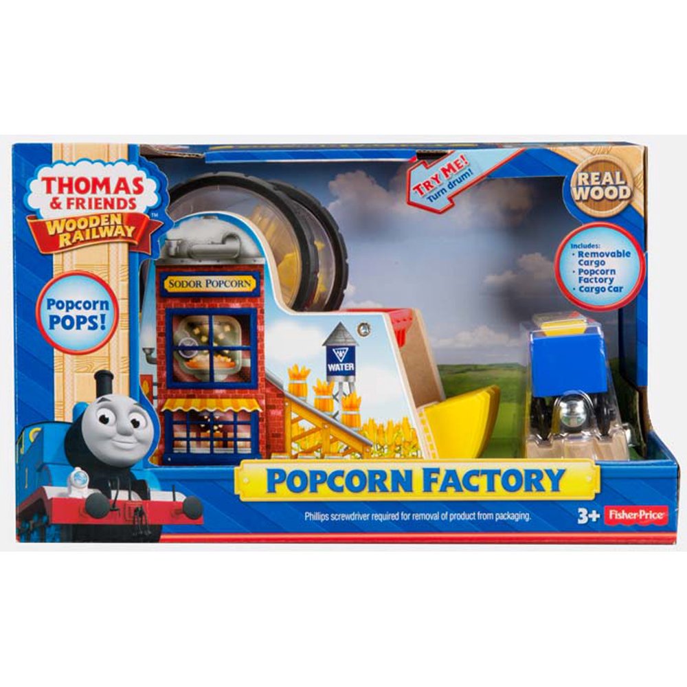 Fisher Price BCW29 Thomas & Friends™ Wooden Railway Popcorn Factory ...