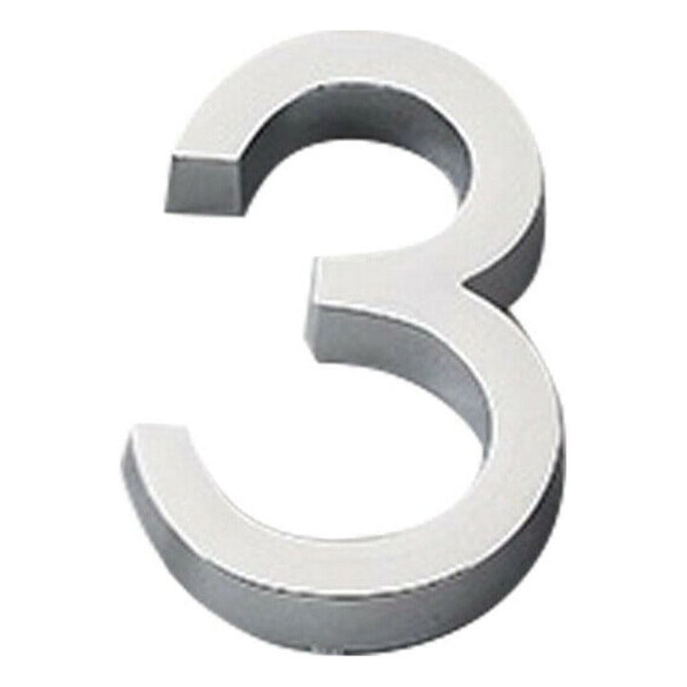 GLFILL 60mm Self Adhesive Home Door Number Sign Modern House Hotel Room ...